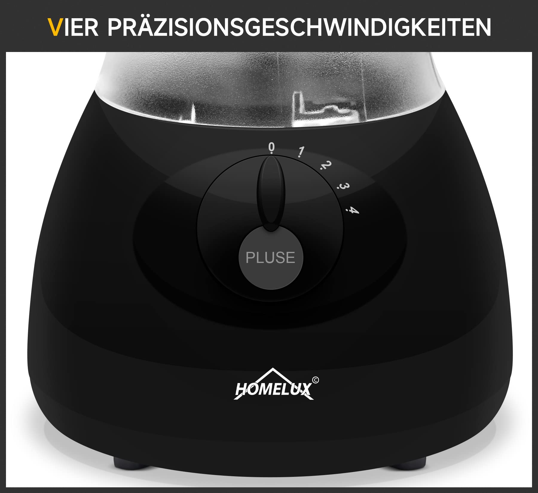 HOMELUX Smoothie Maker Standmixer,1.5L Mixer,400W Blender,Mixer ...